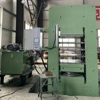 China Field Maintenance and Repair Service Blue Rubber Moulding Press Machine in Blue for sale