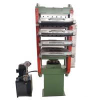 China Recycling Rubber Powder Rubber Tile Vulcanize Press with CE ISO9001 Certificate from HUICAI for sale