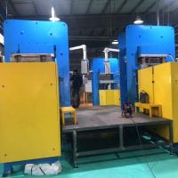 China Blue Track Rubber Block Vulcanizing Press Machine for Customer Requirements for sale