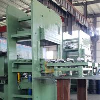 China Commissioning and Training 1200T Bridge Bearing Vulcanizing Press Machine for Production for sale