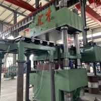 China Commissioning and Training 1200T Bridge Bearing Vulcanizing Press Machine for Production for sale
