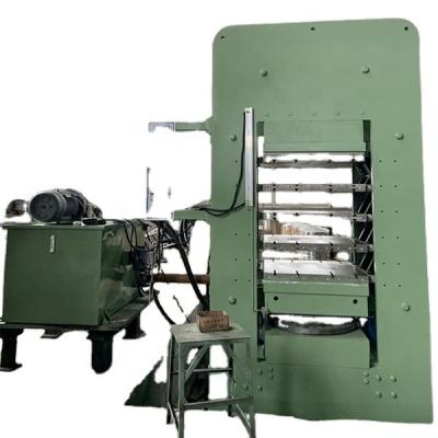 China Advanced Technology Plate Vulcanizing Press 1200T for Rubber Bearings Video Support for sale