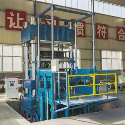 China Easy to Operate 1000T Solid Tyre Vulcanizing Press Machine with Ejector Mold Function for sale