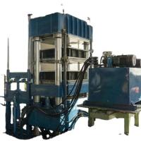 China Easy to Operate 1000T Solid Tyre Vulcanizing Press Machine with Ejector Mold Function for sale