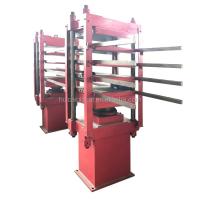 China Rubber Tile Making Machine with Front and Back Manual Push-Pull Mode 50Ton Molding Power for sale
