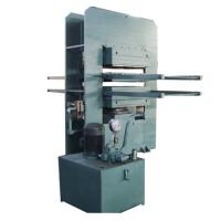 China Rubber Tile Making Machine with Front and Back Manual Push-Pull Mode 50Ton Molding Power for sale