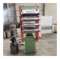 China Rubber Flooring Making Machine Hot Plate Size 550*550mm 380V Vulcanizing Machine for sale