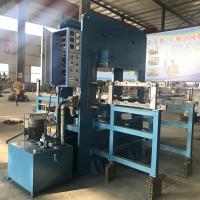 China Rubber Flooring Making Machine Hot Plate Size 550*550mm 380V Vulcanizing Machine for sale