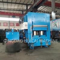 China Hot Press Machine for Rubber Mat Plate Clearance mm 125-500 Main Motor Power KW 3.0 for sale