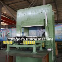 China Hot Press Machine for Rubber Mat Plate Clearance mm 125-500 Main Motor Power KW 3.0 for sale