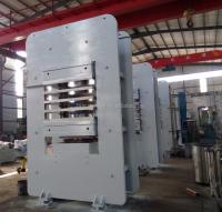 China Column or Frame Structure Automatic Rubber Mat Vulcanizing Press for Production Line for sale