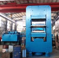 China Column or Frame Structure Automatic Rubber Mat Vulcanizing Press for Production Line for sale