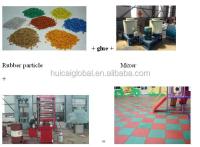 China Blue Green Red Rubber Flooring Tiles Making Vulcanizing Press Machine for sale