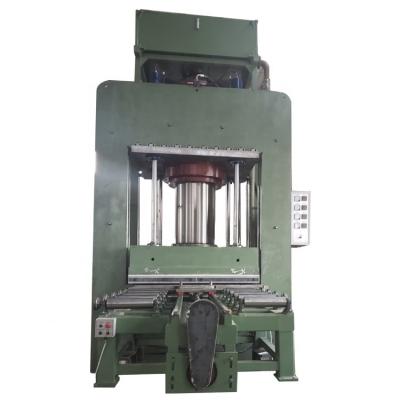 China Rubber Tile Vulcanizing Frame and Column Type with 5000 PLC Rubber Flat Platen Press for sale