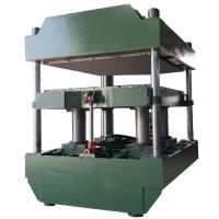 China Rubber Tile Vulcanizing Frame and Column Type with 5000 PLC Rubber Flat Platen Press for sale