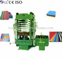 China CE ISO9001 Vulcanizer EVA Foam Sheet Making Machine with Structure Column or Frame for sale