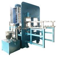 China Rubber Tile Vulcanizing Press Machine for Hot Pressing in Hydraulics Moulding for sale