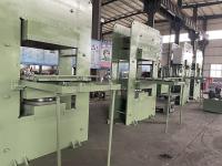 China Neoprene Rubber Boot Making Machine with PLC Control Vulcanizer in Blue/Green Color for sale