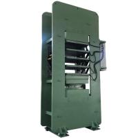 China 1.5KW 75 KW Power Hot Hydraulic Press for Rubber Plate Vulcanization Blue/Green Color for sale