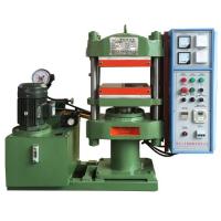 China 15 kW Power Rubber Tile Vulcanizing Press Machine Automatic or Semi-automatic Control for sale