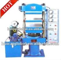 China Year Silica Gel Earplugs Vulcanizing Rubber Sheet Flat Plate Hydraulic Press Machinery for sale