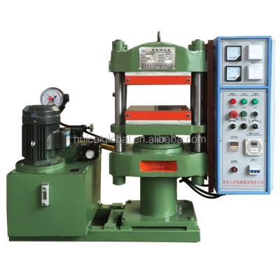 China Laboratory Rubber Vulcanizer Vulcanizing Machine 100 Ton Hydraulic Rubber Molding Machine for sale