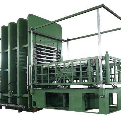 China 2200 / 2600mm*5000 / 6600mm Rubber Vulcanization Hydraulic Press for Tire Production for sale