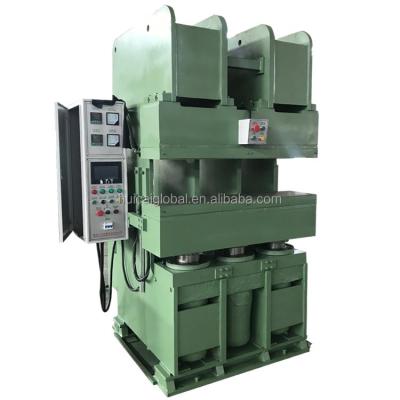 China Remote Control Green Rubber Molding Hydraulic Press for Jaw Type Vulcanizing Machine for sale
