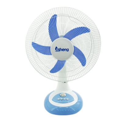 China DC Energy Saving Rechargeable Table Fan With Lithium Batteries 12V 13W 16 Inch for sale