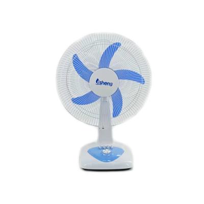 China 12v 16 Inch Rechargeable Table Fan Solar AC / DC  With Timer And Adapter for sale