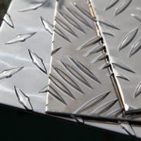 China 3003 H14 Aluminum Diamond Plate Sheet 5mm 4x8 Foot Tread Plate for sale