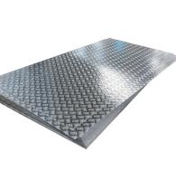 China Aluminum Checkered Plate 3003 5083 1050 3mm Thickness 4x8 5 Bar Tread Plate for sale