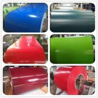 China Prepainted Galvanized Steel Coil 0.12mm ID 508mm Width 600-1250mm for sale
