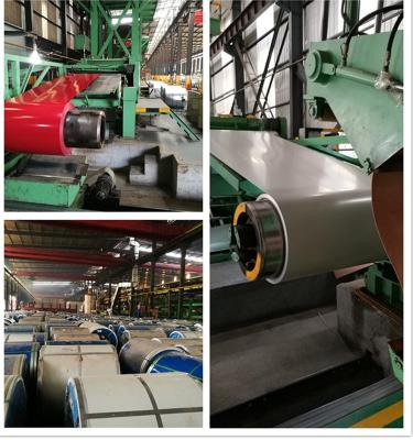 China Prepainted Galvanized Steel Coil 0.12mm ID 508mm Width 600-1250mm for sale