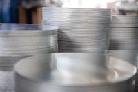 China Mill Finish Aluminum Circle Plate 0.36mm to 10mm 6 Inch Round for Cookware Lighting Reflector for sale