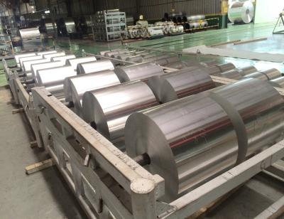 China 6061 7075 0 Temper 8011 Aluminium Jumbo Roll Smooth Embossed for sale