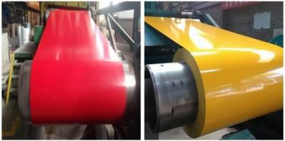 China PPGI Color Coated Galvanized Steel Coil 0.12-3.0mm Thickness Sky Blue for sale