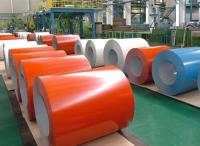 China PPGI Color Coated Galvanized Steel Coil 0.12-3.0mm Thickness Sky Blue for sale