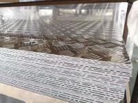 China Alloy Aluminium Checker Plate 6mm Diamond Sheet for Decoration and Industrial Use for sale