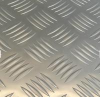 China Alloy Aluminium Checker Plate 6mm Diamond Sheet for Decoration and Industrial Use for sale