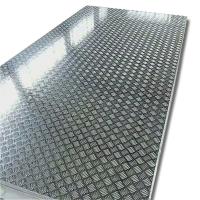 China Alloy Aluminium Checker Plate 6mm Diamond Sheet for Decoration and Industrial Use for sale