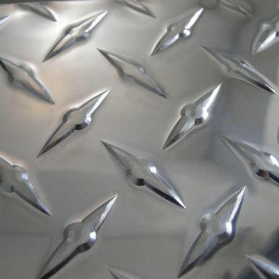 China Aluminum Checkered Plate Sheet 3bar 5bar 15mm 3105 H321 for Flooring for sale