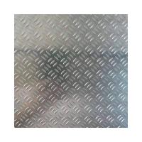 China 3003 Aluminum Diamond Plate 4mm 5 Bars Tread Sheet for Boat Decking and Shipping for sale