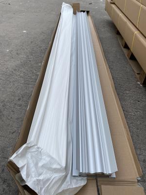 China Custom Pattern Aluminium Gypsum Cornice Mould  Durable Plaster Coving Film Coated for sale