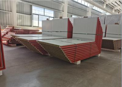 China Customized Size Rock Wool Sandwich Panel OEM Insulated Panel Manufacturer for sale