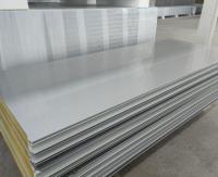China PU Edge sealing Rock Wool Sandwich Metal Panel for sale