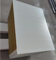 China Fireproof Heat Preservation Sound Insulation Rock Wool Panels With Pu Edge Sealing for sale
