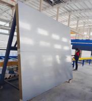 China Fire Resistant Eco Friendly Rock Wool Sandwich Board Metal Surface Insulated Outer Polyurethane Edge Sealing for sale