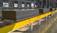 China Fire Rated Rock Wool Sandwich Panel Color Steel Surface Workshop Sandwich Panel Mineral Wool for sale