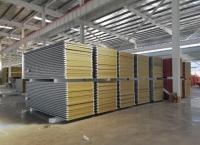 China Rock Wool Sandwich Panel Fireproof Insulated Wall Roof Panel For Factory Warehouse for sale